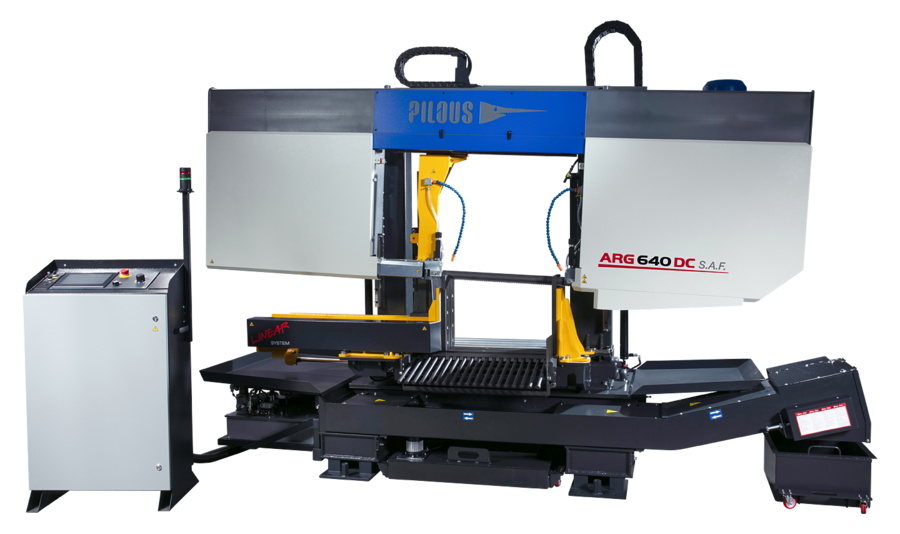 Band saw machines for metal cutting