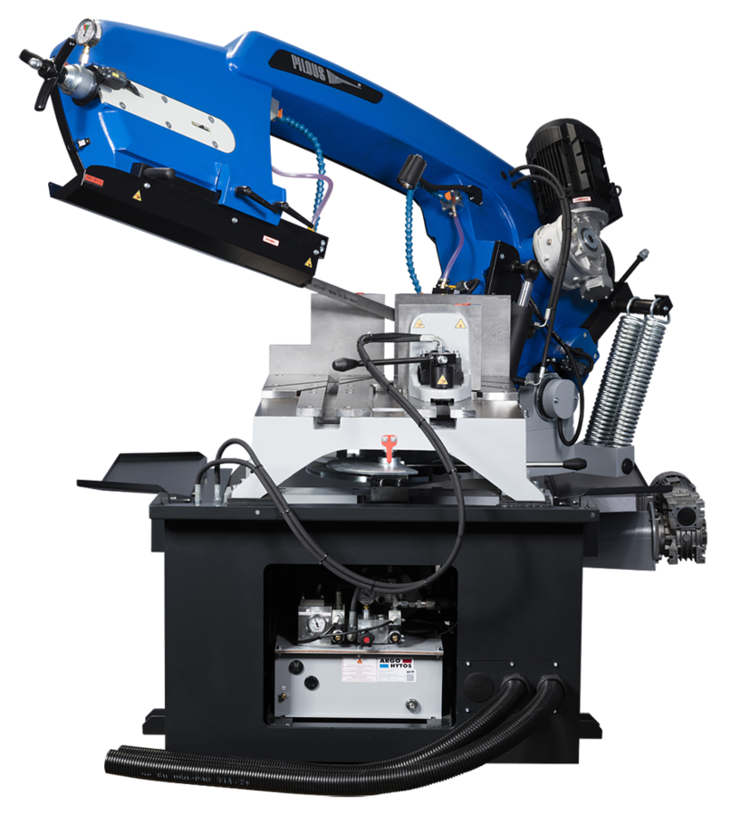 Band saw machines for metal cutting