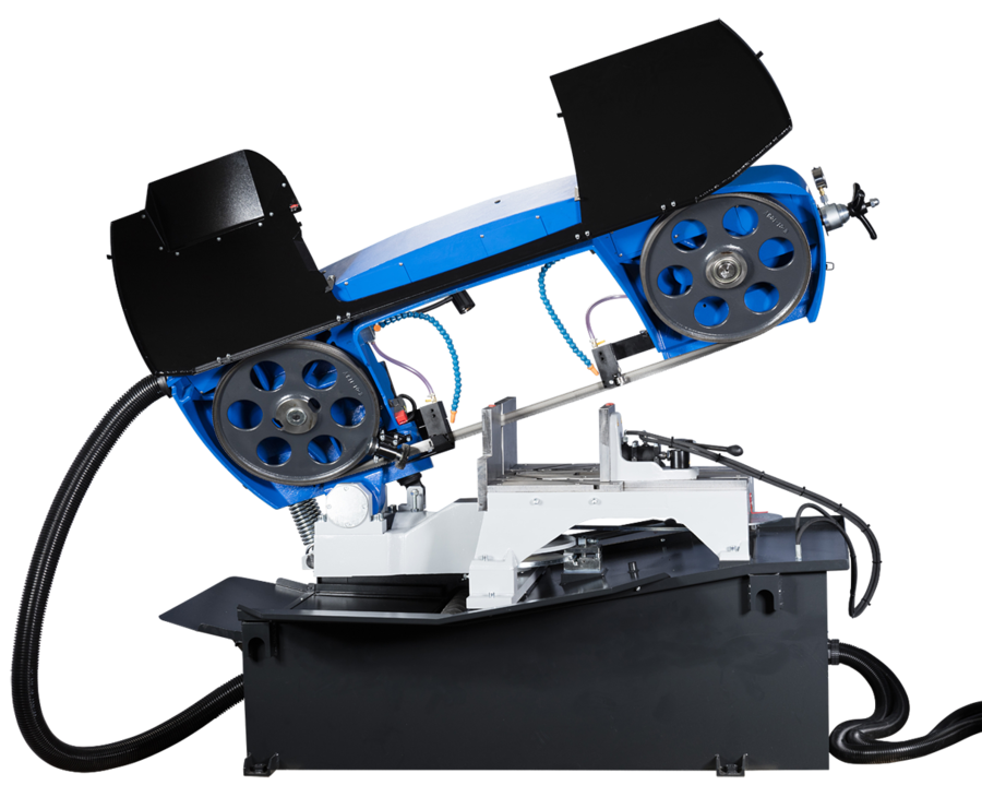 Band saw machines for metal cutting